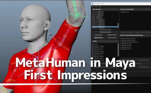 MayaのMetaHumanを見てざっくり解説＆雑談 | TECH ART ONLINE